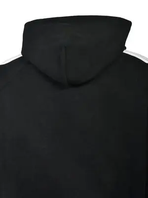 BREATH Logo-embroidered Side-stripe Hoodie