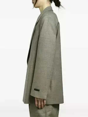 Fear Of God Chevron Virgin Wool Blazer