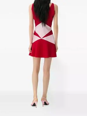 Versace Envers-satin Mini Dress