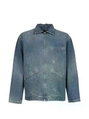 PORTER CLASSIC Breakfast Zip-up Denim Jacket