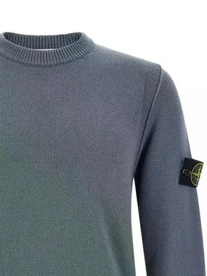 Stone Island Compass-badge Crew-neck Sweater