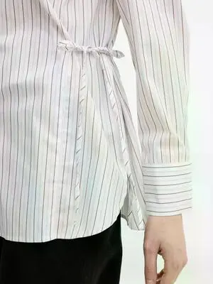 Sisley Striped Wrap Shirt