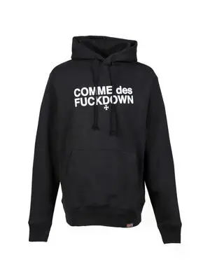 SSUR X Alice Hollywood Slogan-print Hoodie - Black