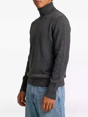 BALLANTYNE Cashmere Roll-neck Sweater - Grey