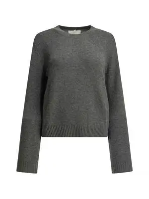 LISA YANG Mable Ribbed-trim Cashmere Sweater