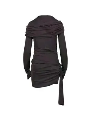 MISBHV Virgo Draped Mini Dress