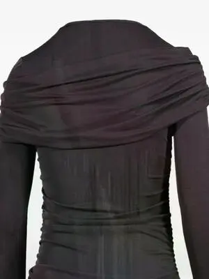 MISBHV Virgo Draped Mini Dress