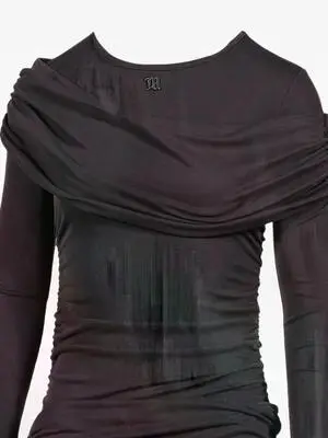 MISBHV Virgo Draped Mini Dress