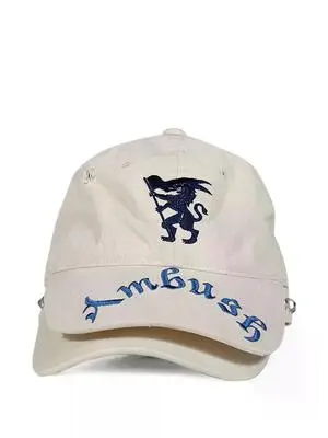 AMBUSH Layered Stud-embellished Cap - Neutrals