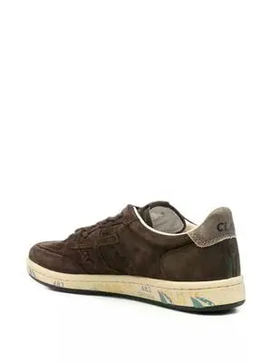 Premiata Logo-patch Suede Sneakers