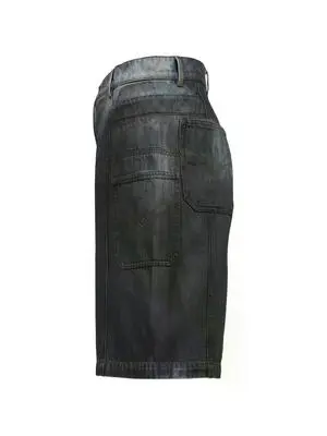FENG CHEN WANG Gradient-effect Denim Shorts