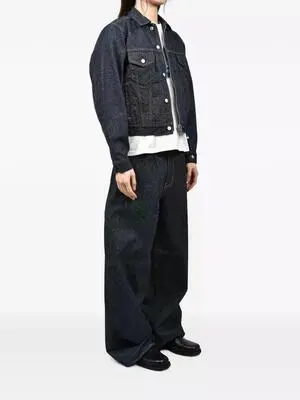 MASU Bouclé Texture Denim Jacket