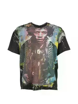 EARTHLING COLLECTIVE Jimi Hendrix Graphic-print T-shirt