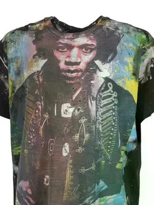 EARTHLING COLLECTIVE Jimi Hendrix Graphic-print T-shirt