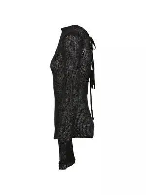 HELIOT EMIL Cut-out Flared-sleeve Sweater