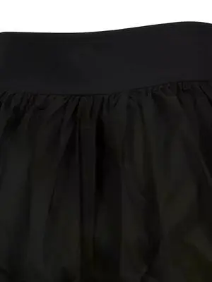 Vaquera Gathered Full Mini Skirt