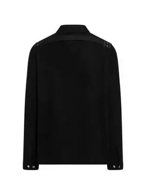 Rick Owens Logo-ribbon Zip-up Jacket