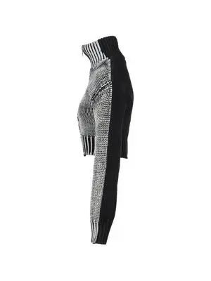 Vaquera Ribbed Cropped Cardigan