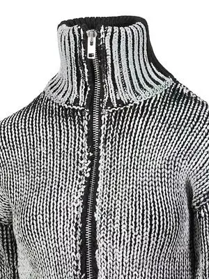 Vaquera Ribbed Cropped Cardigan