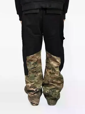 Matthew Williamson Mixed-material Cargo Pants