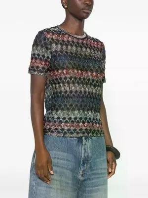 Missoni Chevron-knit T-shirt