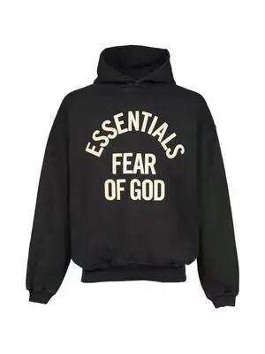 ESSENTIALS Campus 90s Hoodie - Black