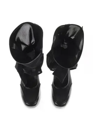 OPEN YY Cut-out Ankle Boots