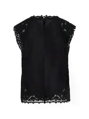 Ulla Johnson Amelie Lace-trim Top