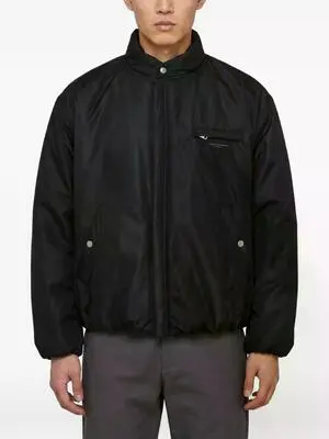 WOOYOUNGMI Logo-print Zip-up Bomber Jacket