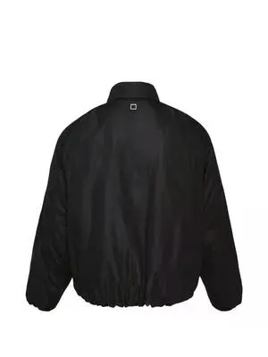 WOOYOUNGMI Logo-print Zip-up Bomber Jacket