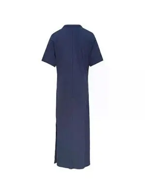Rag & Bone Knot-detail Side-slit Midi Dress