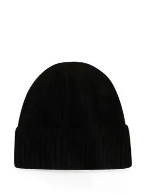 C.P. COMPANY Lens-detail Ribbed-knit Beanie Hat