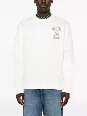 Drole De Monsieur Graphic-print Sweatshirt