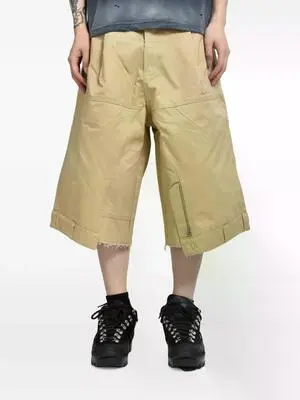 PROTOCOL INDEX Upside Down Cargo Shorts - Neutrals