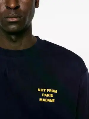 Drole De Monsieur Bold Slogan T-shirt