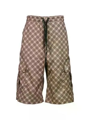 RASSVET Tartan-pattern Cargo Pants