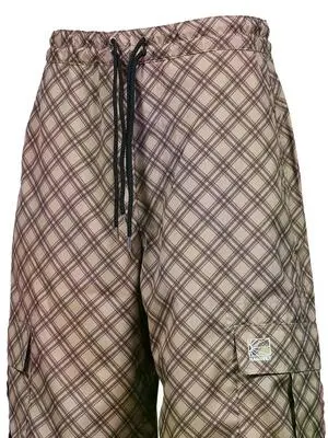 RASSVET Tartan-pattern Cargo Pants