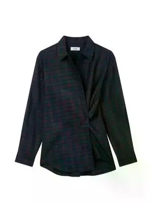 STUDIO TOMBOY Check Convertible Shirt