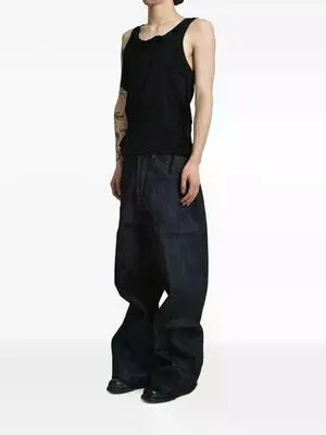 NO/FAITH STUDIOS Loose-fit Cotton Denim Jeans