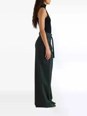 Proenza Schouler White Label Raver Belted Pleated Trousers