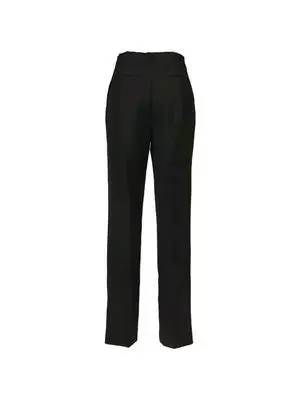 ENTIRE STUDIOS Concealed-fastening Wool Trousers