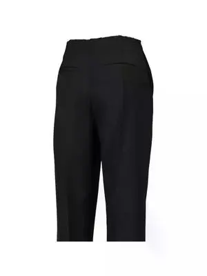 ENTIRE STUDIOS Concealed-fastening Wool Trousers
