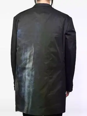 Yohji Yamamoto Graphic-print Reversible Blazer