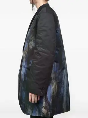 Yohji Yamamoto Graphic-print Reversible Blazer