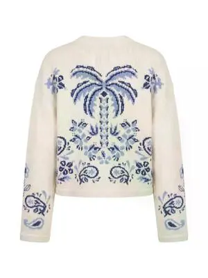 Alanui Island Roots Foulard Cardigan