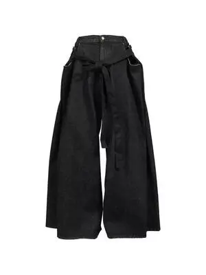 LỰU ĐẠN Tie Maxi Jeans
