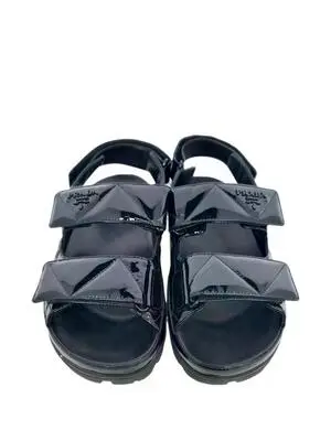 Prada Quilted Slingback Sandals