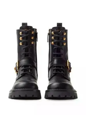 Versace Roxy Leather Boots 35 Mm