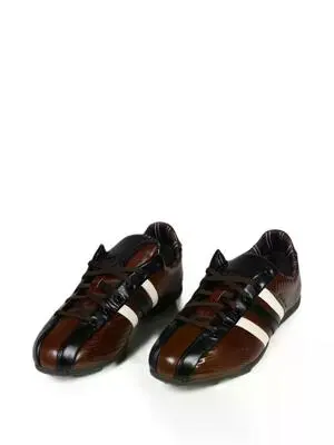 WALES BONNER X Y-3 Lizard-effect Leather Sneakers