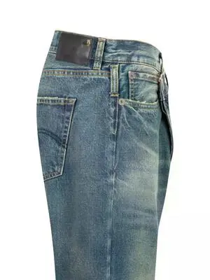 R13 Crossover Straight-leg Jeans